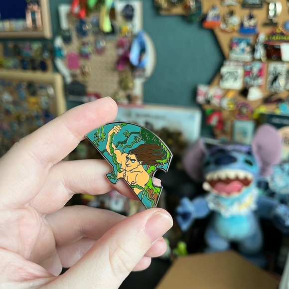 Disney | Accessories | Disneyland Is Home Tarzan Pin | Poshmark